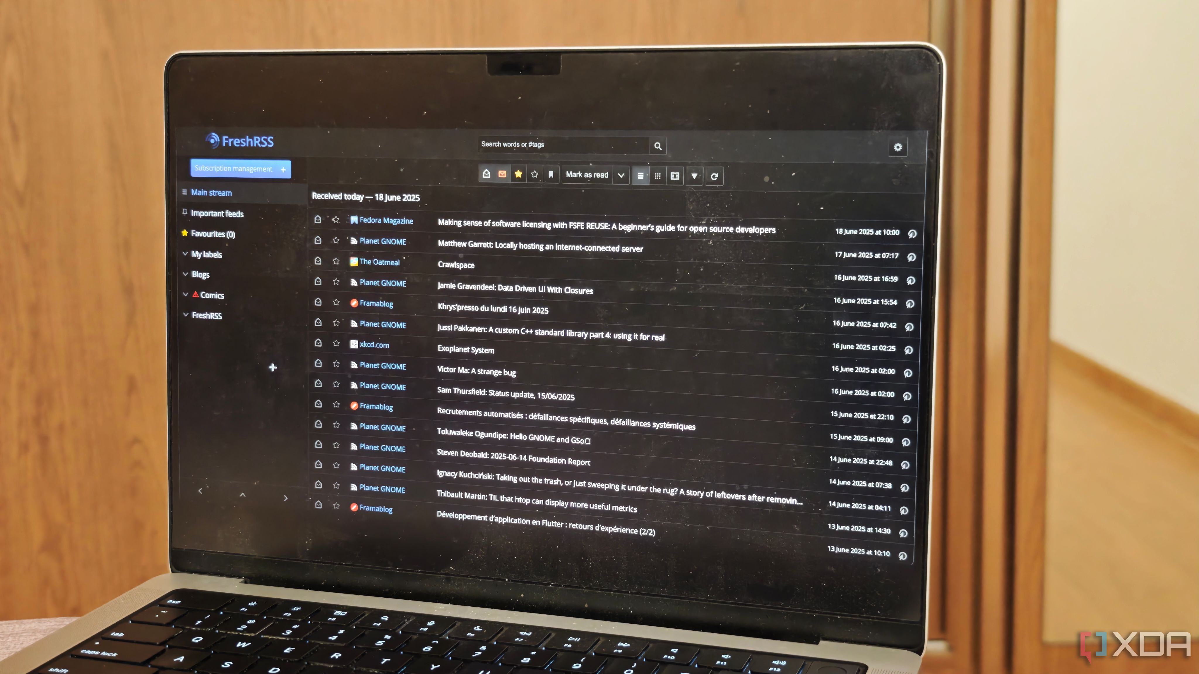 I built a private Read-It-Later with RSS and Miniflux... and it's ...