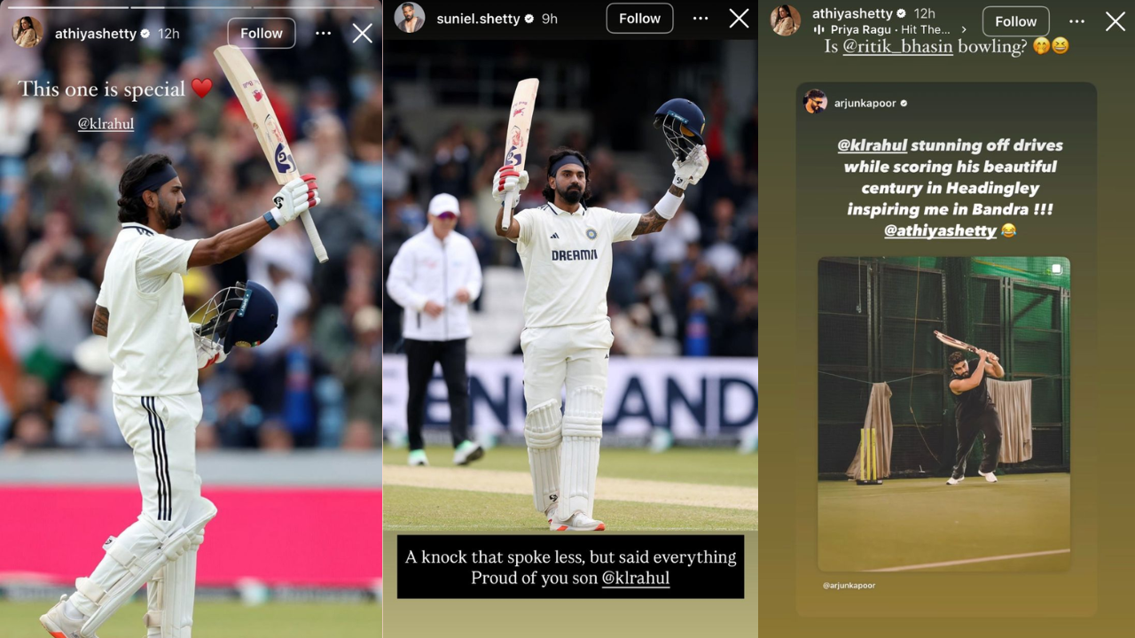 Athiya Shetty pens emotional post as KL Rahul scores a century against ...