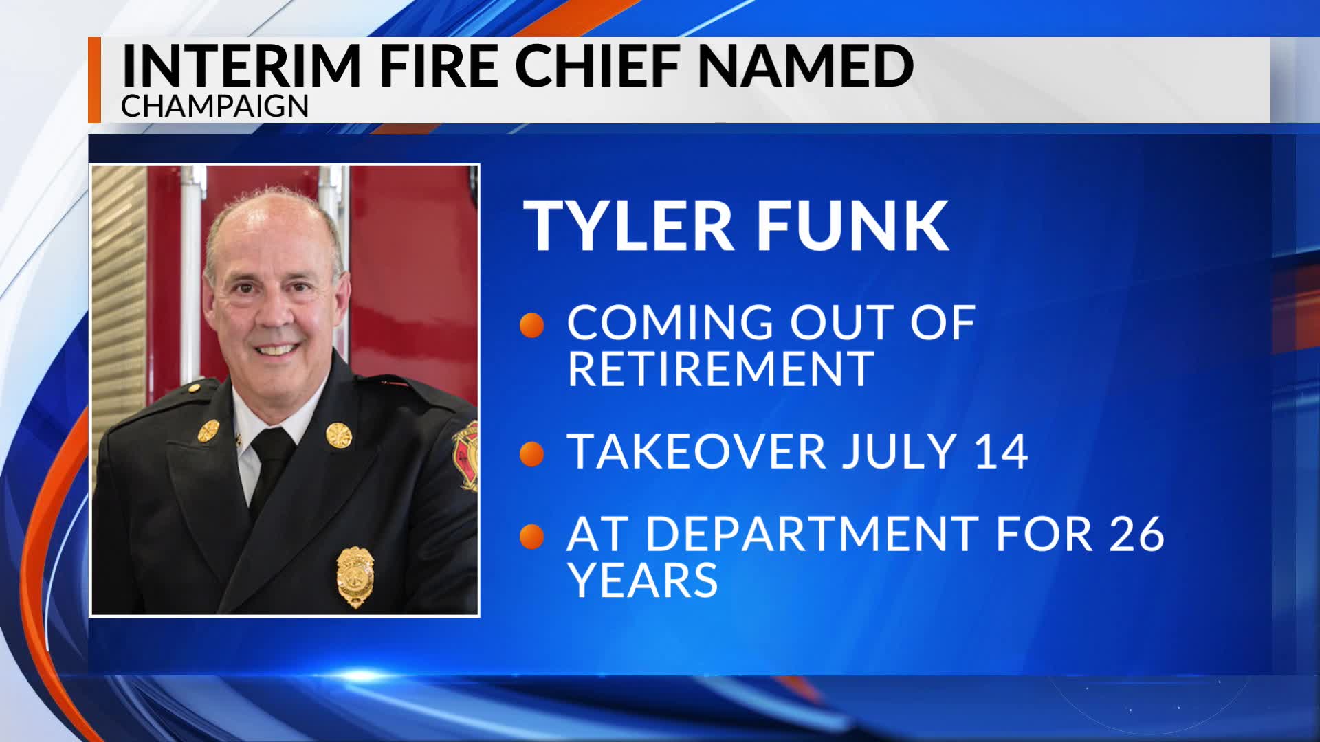 Champaign appoints interim Fire Chief