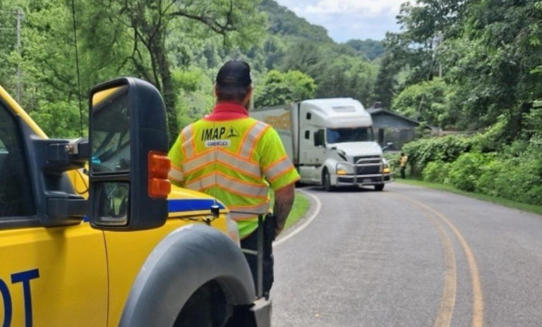 ‘Y’all. What are we doing?’ Truck routes stressed as semis stuck, slide ...