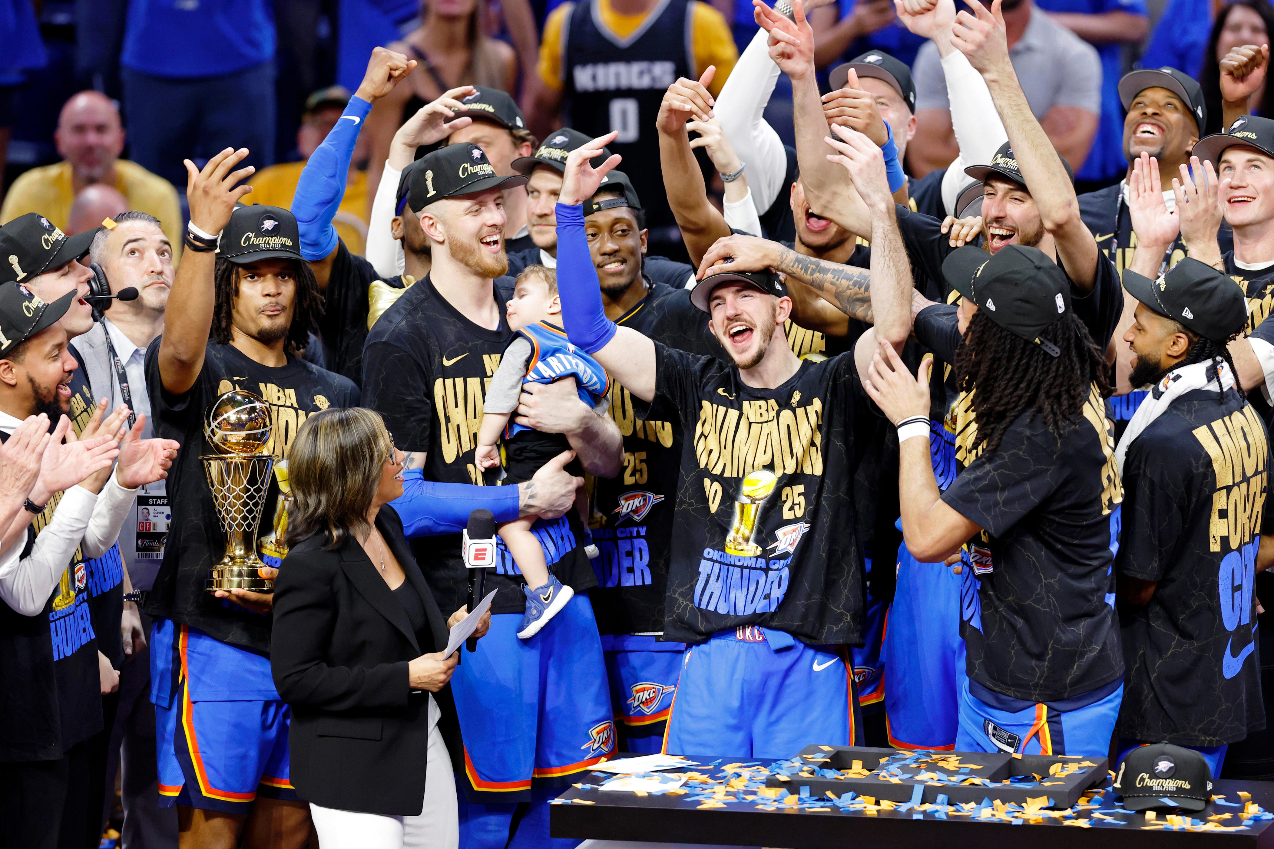 Undrafted to unstoppable: Former Texas A&M guard helps lead Thunder to ...