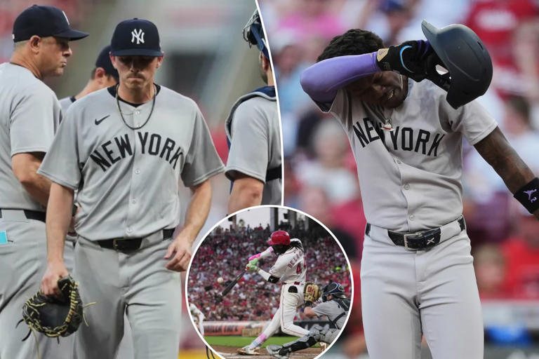 Allan Winans gets little support from Yankees bats as Elly De La Cruz ...