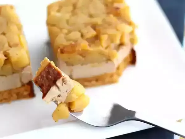 Mini tatins de foie gras y manzanas