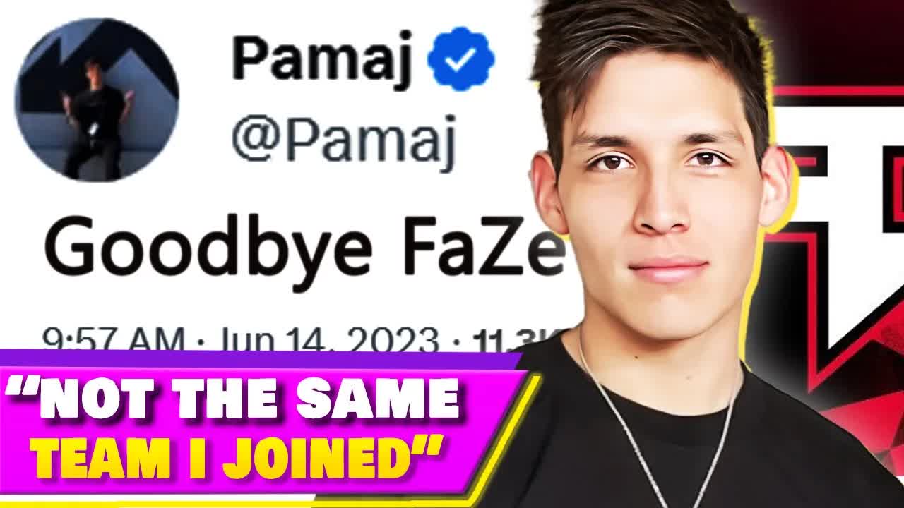 Pamaj Leaves FaZe Clan Amidst Drama
