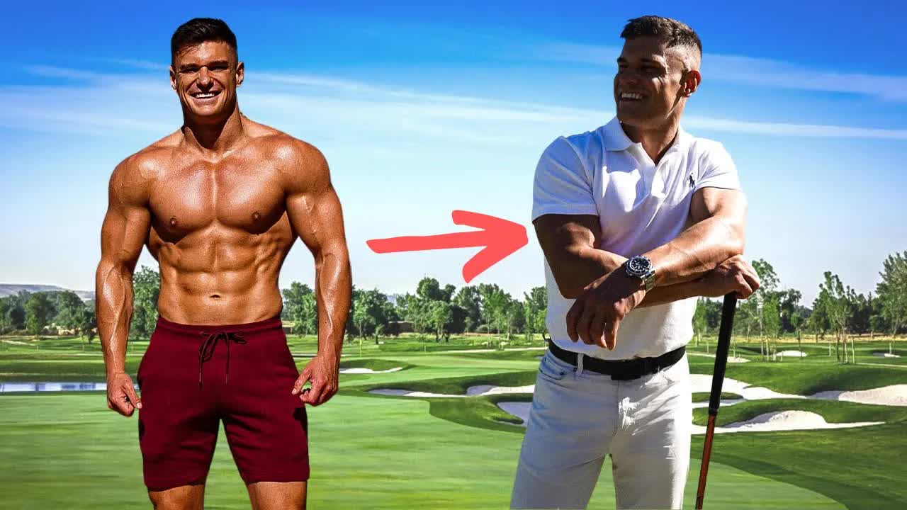 Bodybuilder Tries Golf For The FIRST Time