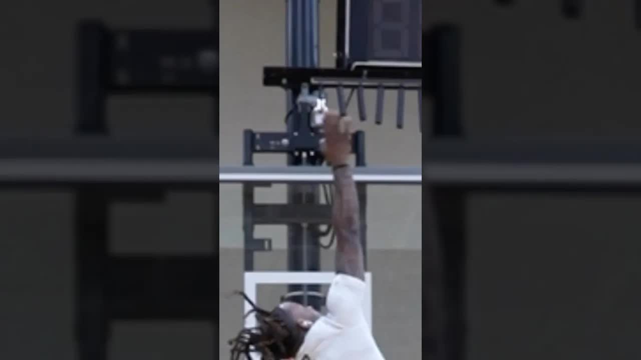 TONY CROSBY II: vertical jump world record attempt