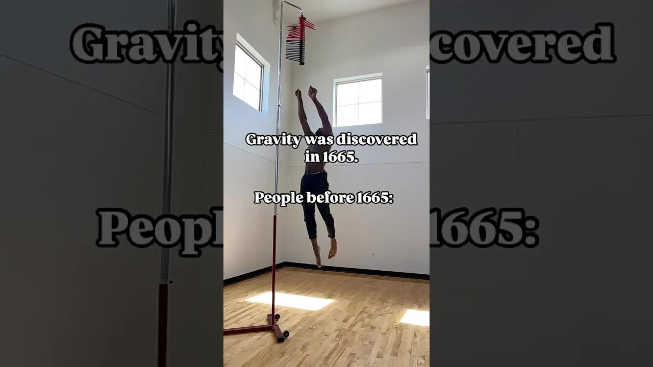 Life before gravity was invented #shorts #reels