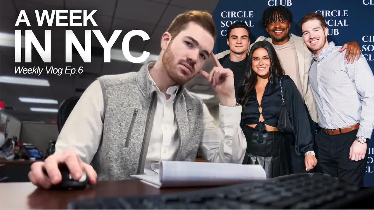 A week as a finance professional in NYC | Vlog No. 6