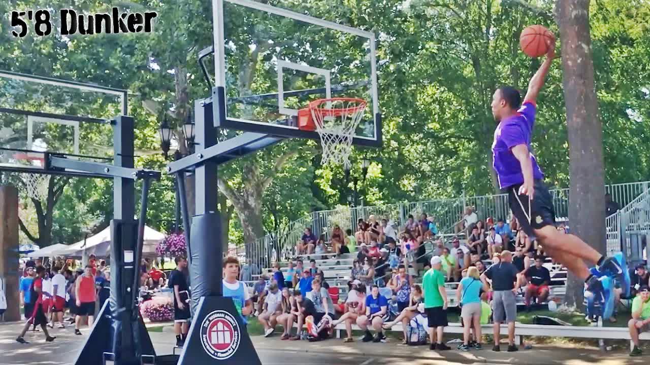Amazing Basketball Dunks at Riverfront Festival