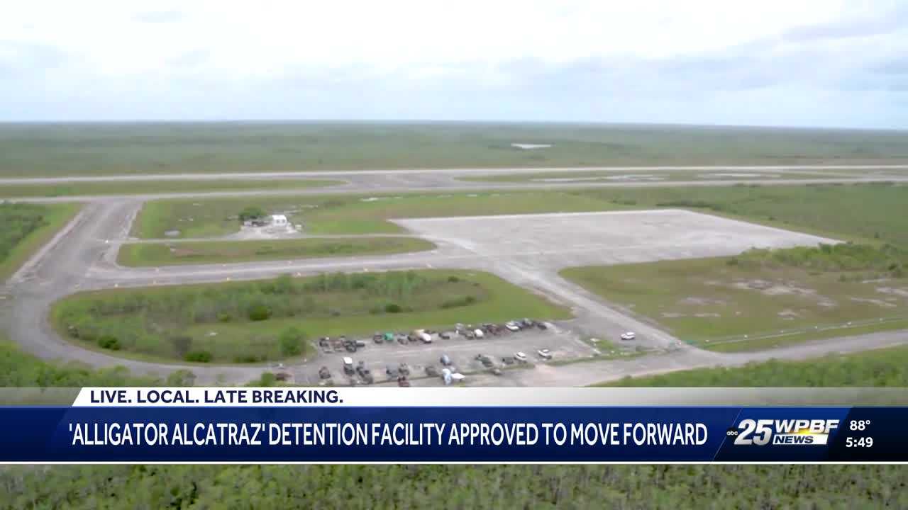 Florida to detain migrants in new Everglades facility dubbed 'Alligator ...