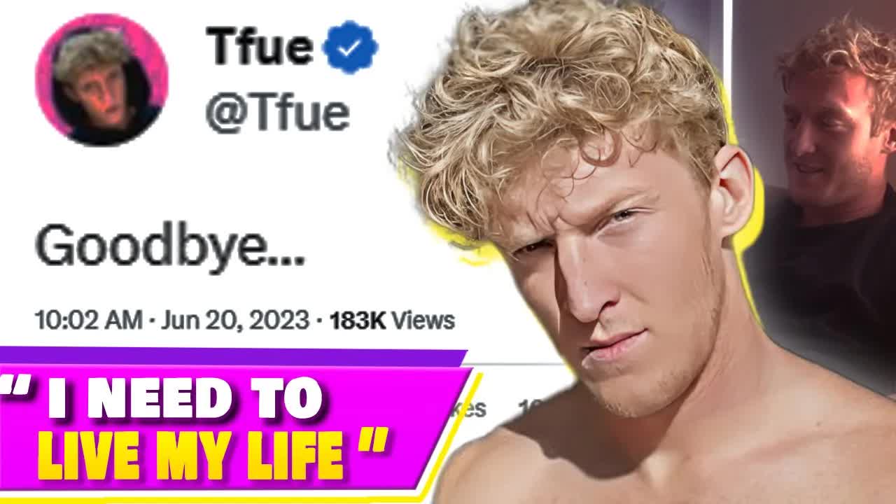 Tfue Says Goodbye to Gaming...