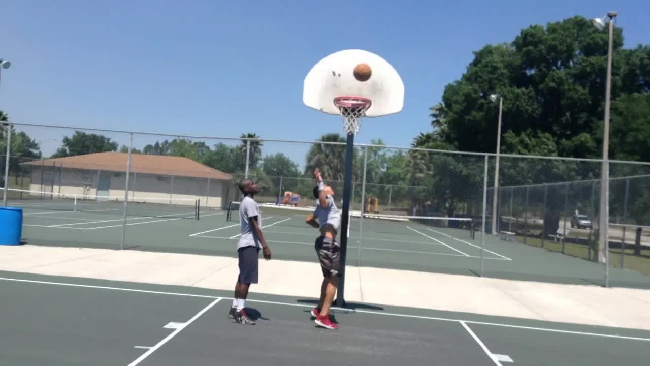 Amazing Basketball Dunks at the Park