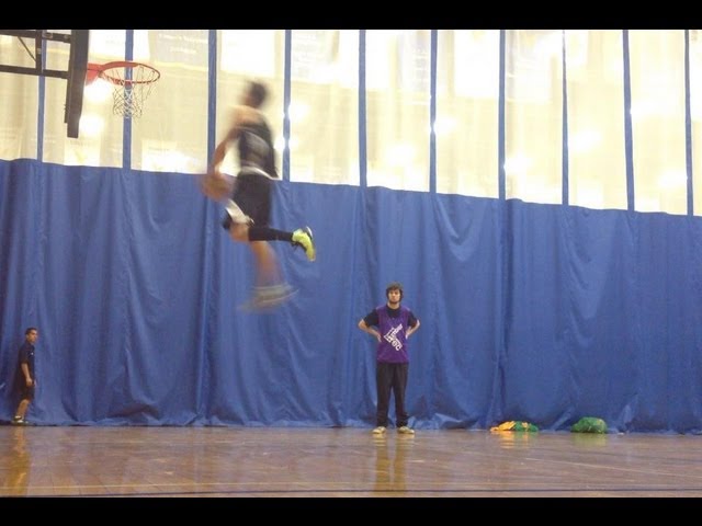 6'1 Jordan Kilganon Dunks :: tired dunks (after games)