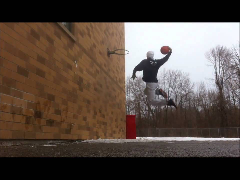 Amazing Basketball Trick Shots in the Snow