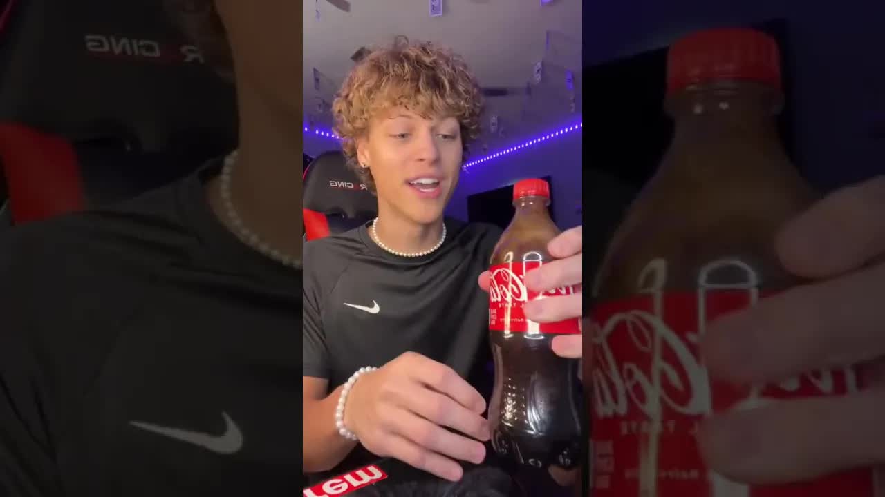 Testing Coca-Cola rolling hack