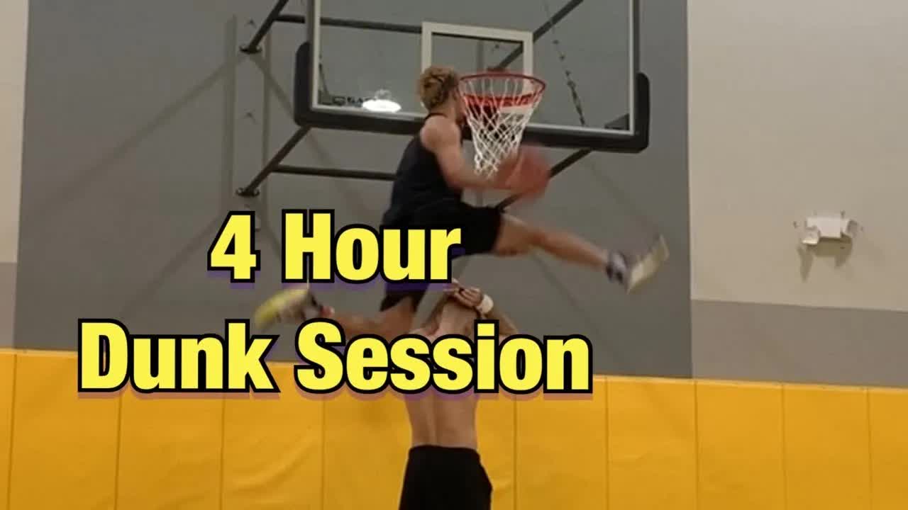 Amazing Basketball Dunks: Epic Courtside Sports Action