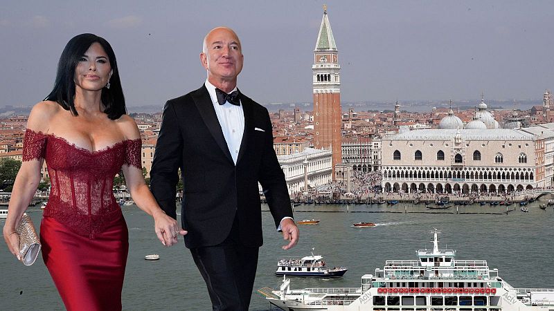 Todo lo que debe saber sobre la lujosa (y polémica) boda de Jeff Bezos y Lauren Sánchez