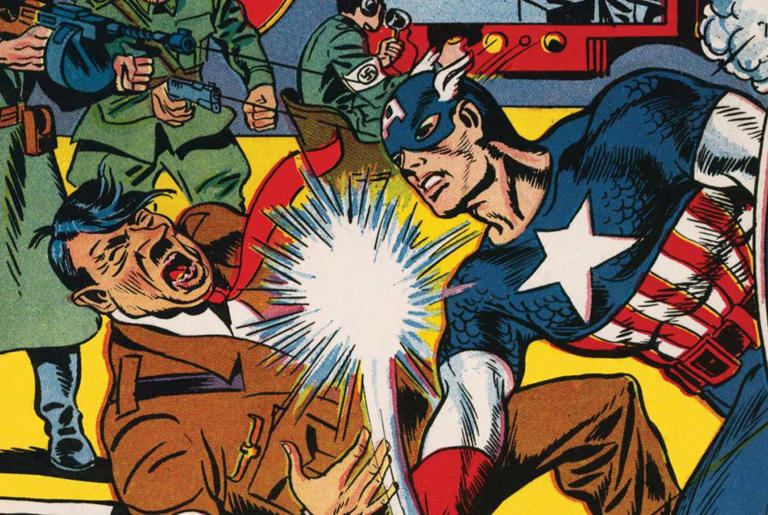 Explore the extraordinary legacy of Nazi-slugging comic book pioneer ...
