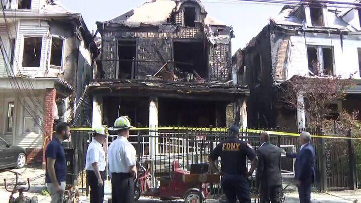 Lithium-ion batteries sparked Bronx fire that gutted 3 homes, FDNY confirms