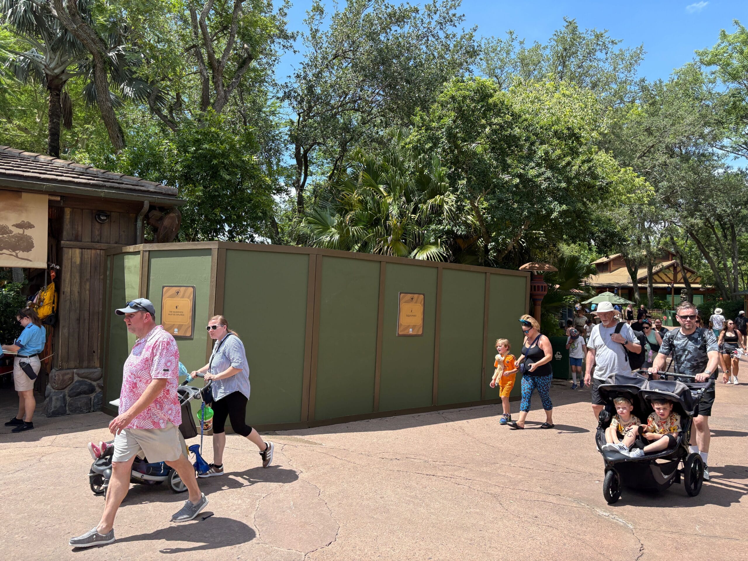 Construction Walls Up at Former 'It's Tough to Be a Bug' for New ...