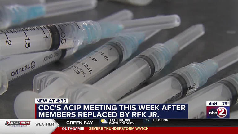 CDC’s ACIP meeting scheduled for this week after members replaced by ...