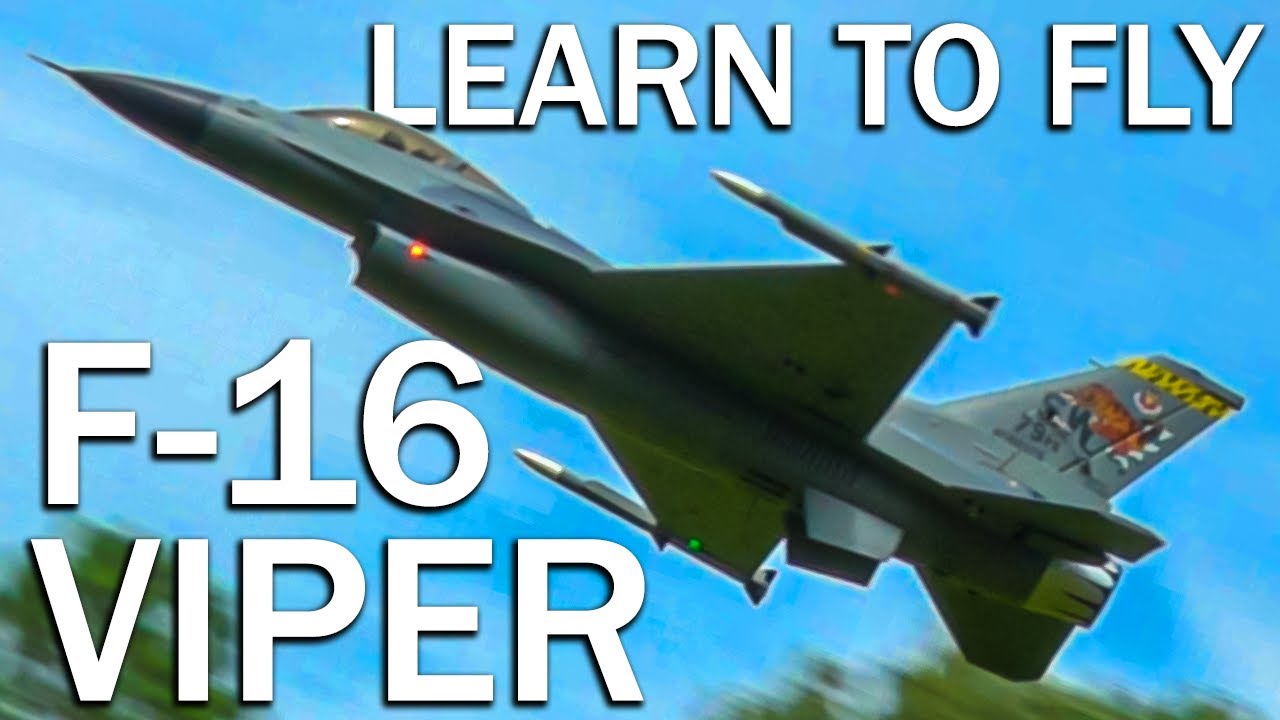 Learn to Fly RC F-16s