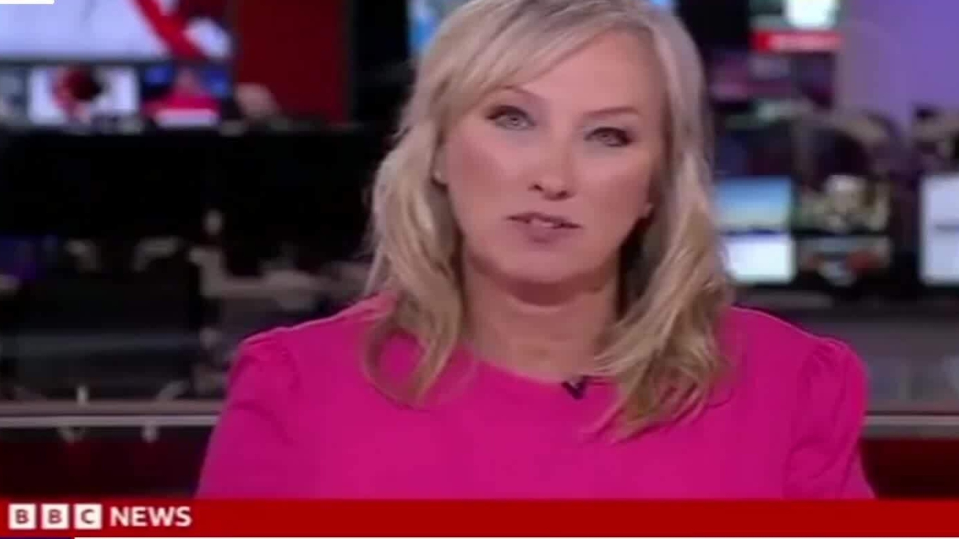BBC News presenter corrects woke script live on air