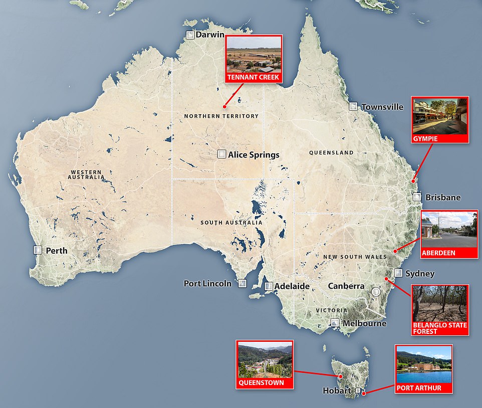 Popular towns in Australia that travellers dub the 'creepiest'