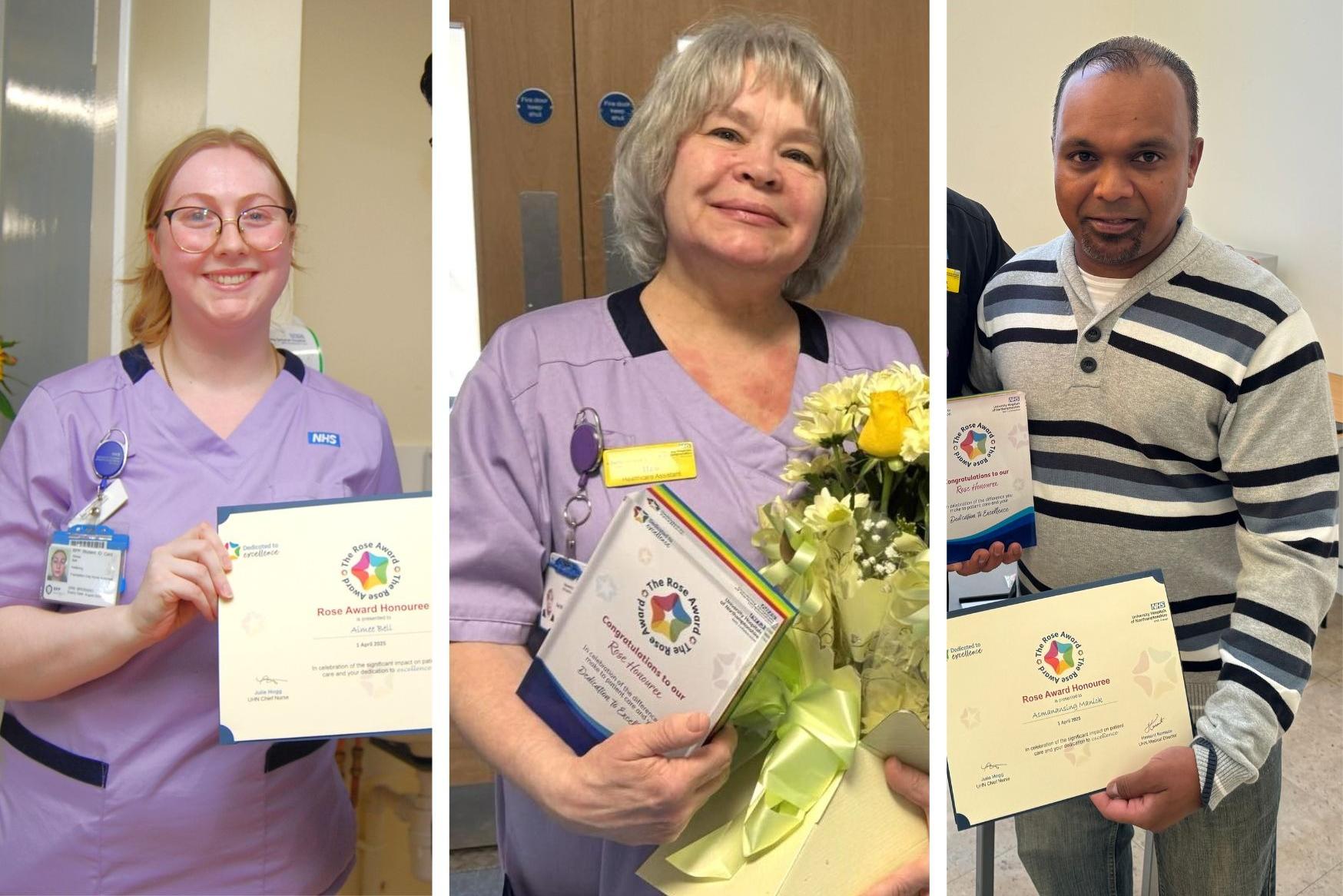 Health workers at Kettering General Hospital win ROSE Awards for ...