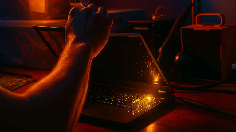 A YouTuber built an open-source laptop from scratch, and it boots ...