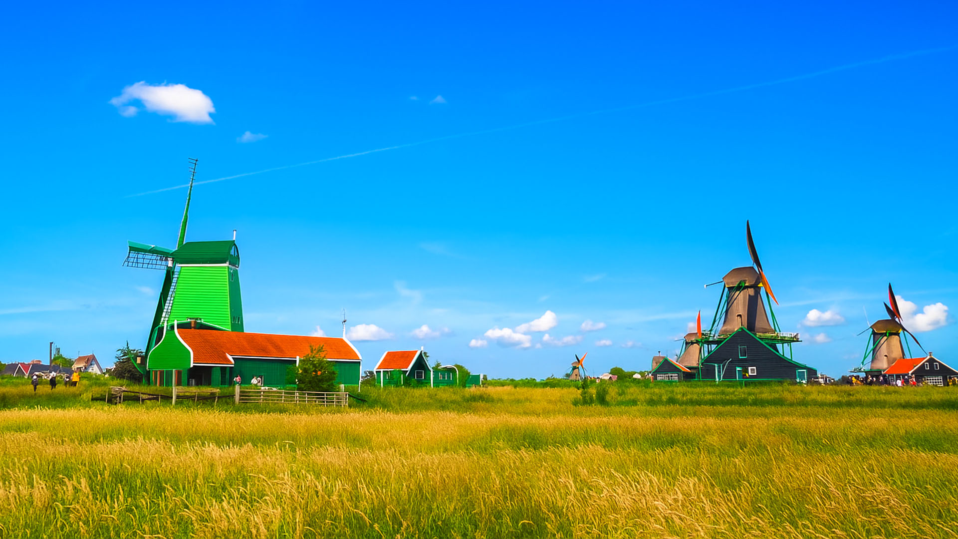 Zaanse Schans - DUTCH WINDMILLS