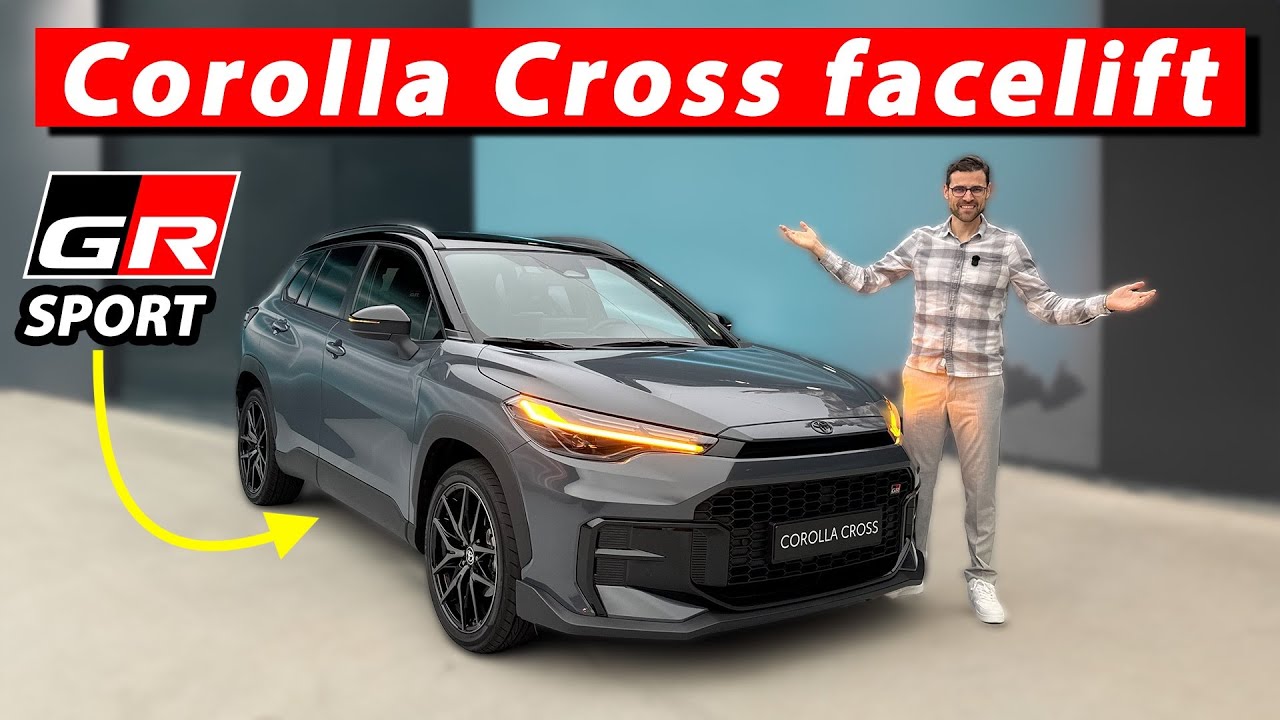 Toyota Corolla Cross Facelift First Review – Debut of the GR Sport!