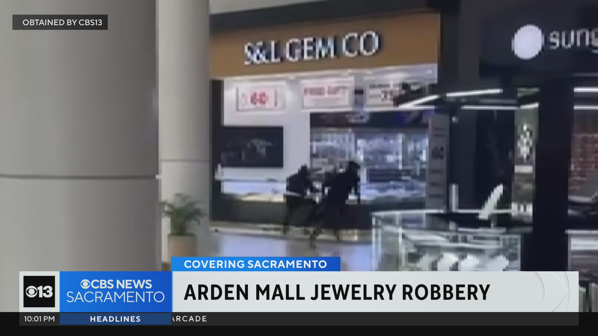 Latest on Arden Fair jewelry store smash-and-grab robbery