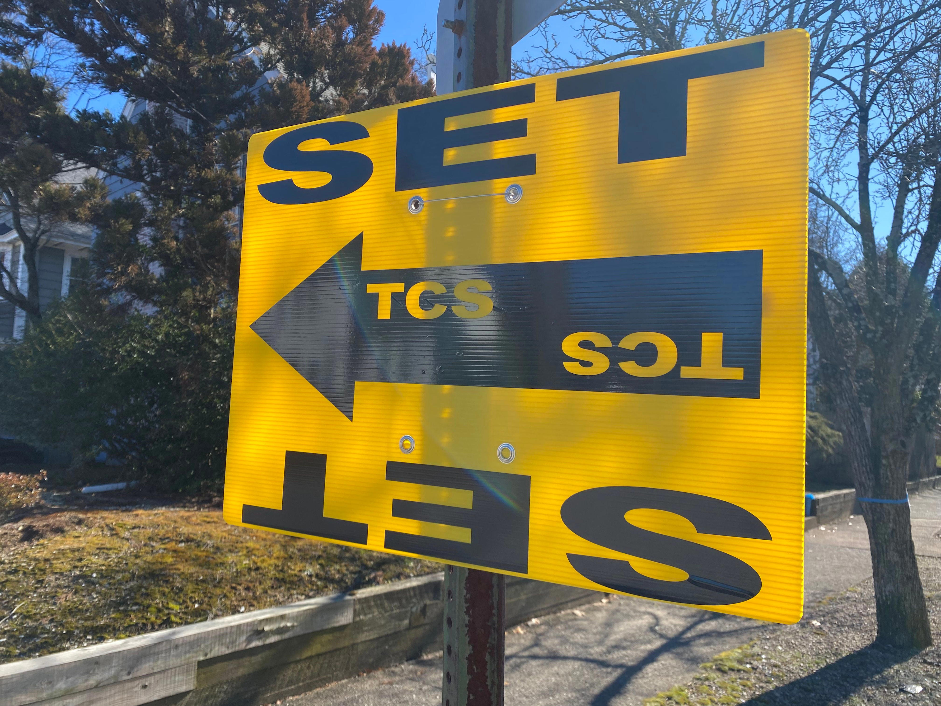 Mysterious signs spring up around RI. Here's what they mean and how to ...