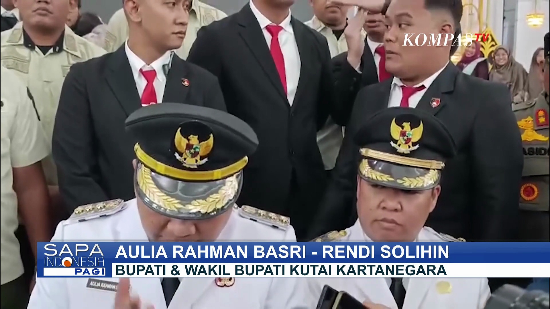 Aulia Rahman Basri dan Rendi Solihin Resmi Dilantik Jadi Bupati dan Wakil Bupati Kutai Kartanegara