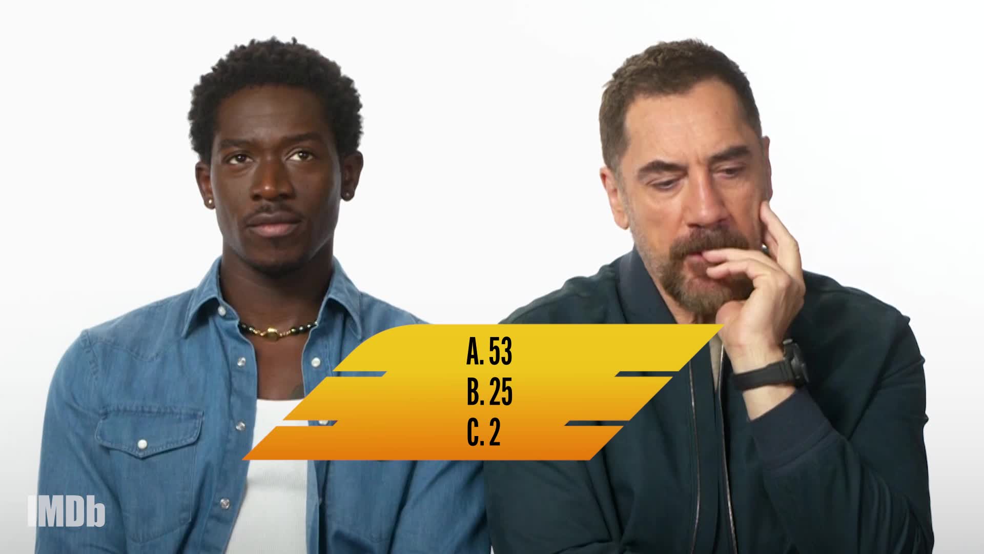 Javier Bardem and Damson Idris Take The Ultimate Race Car Movie Quiz