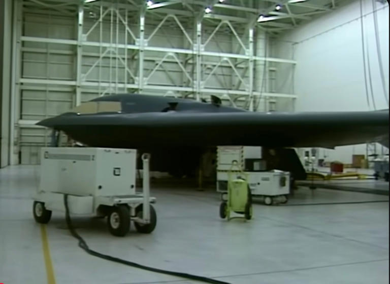 Inside the cockpit of a B-2 bomber, one of America’s most secret aircraft