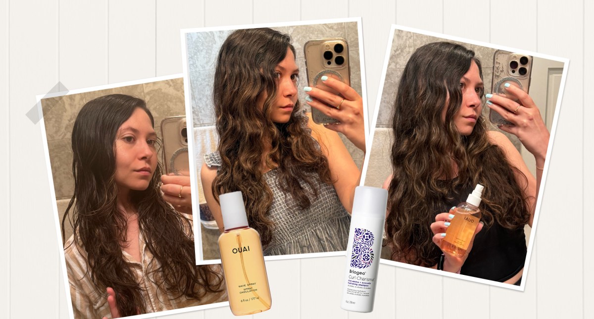 My Step-by-Step Wavy Hair Routine (with Pictures!)