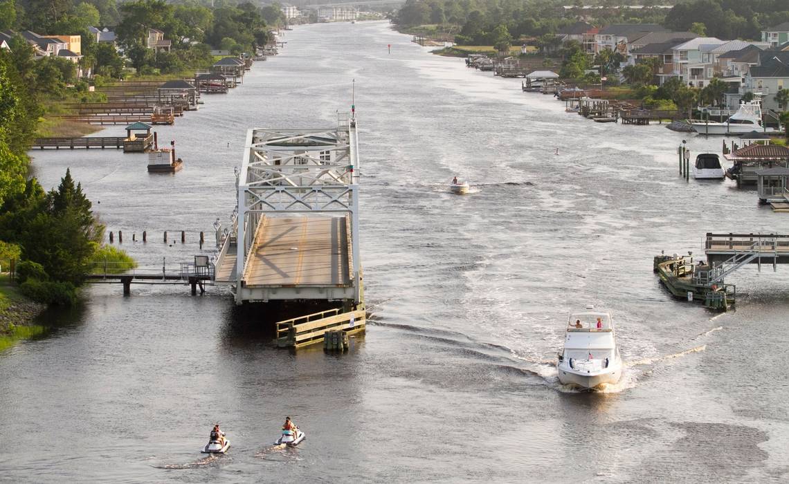 High heat causing Horry County swing bridge to malfunction. Will it ...