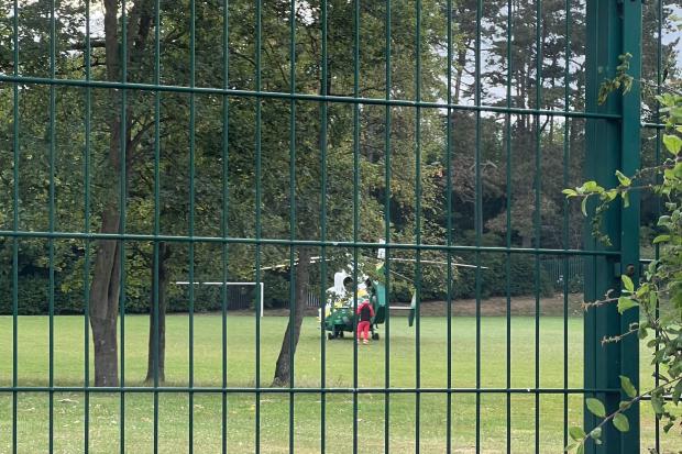 Air ambulance called to Darlington estate after medical incident