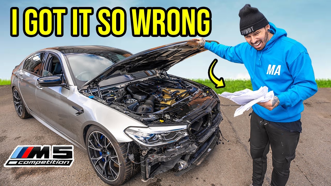 REBUILDING A CHEAP BMW M5 COMPETITION - PT 6