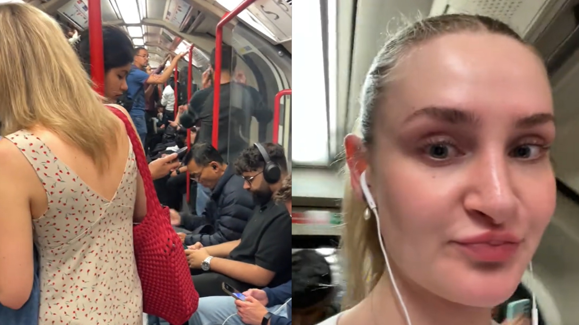 Des hommes refusent de céder leurs places dans le métro, la vidéo lance ...