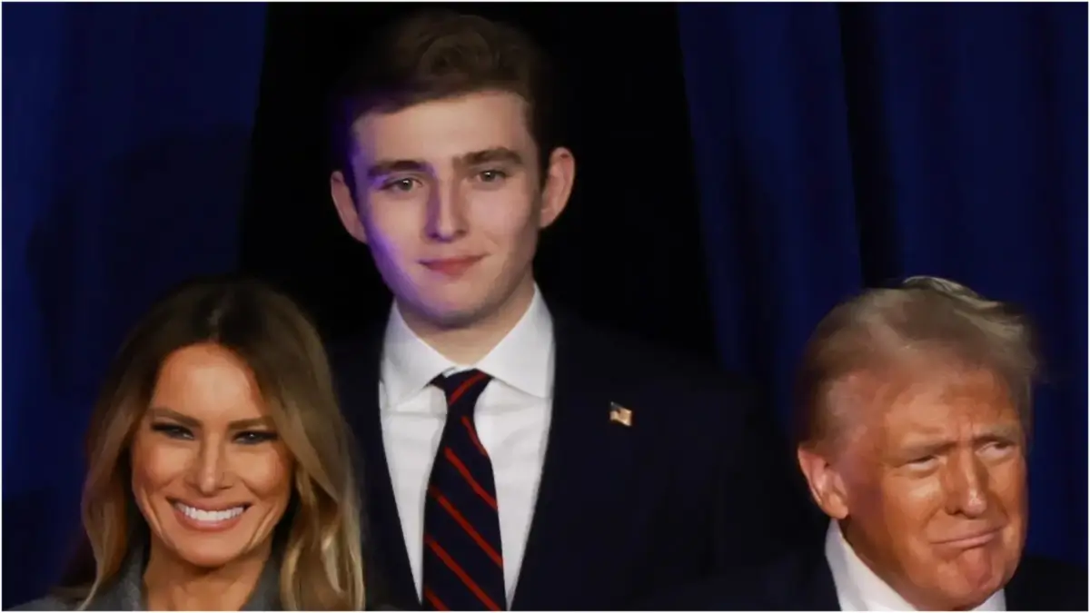 ‘He’s Lying Low, with His New Girlfriend’: Barron Trump’s Sudden ...