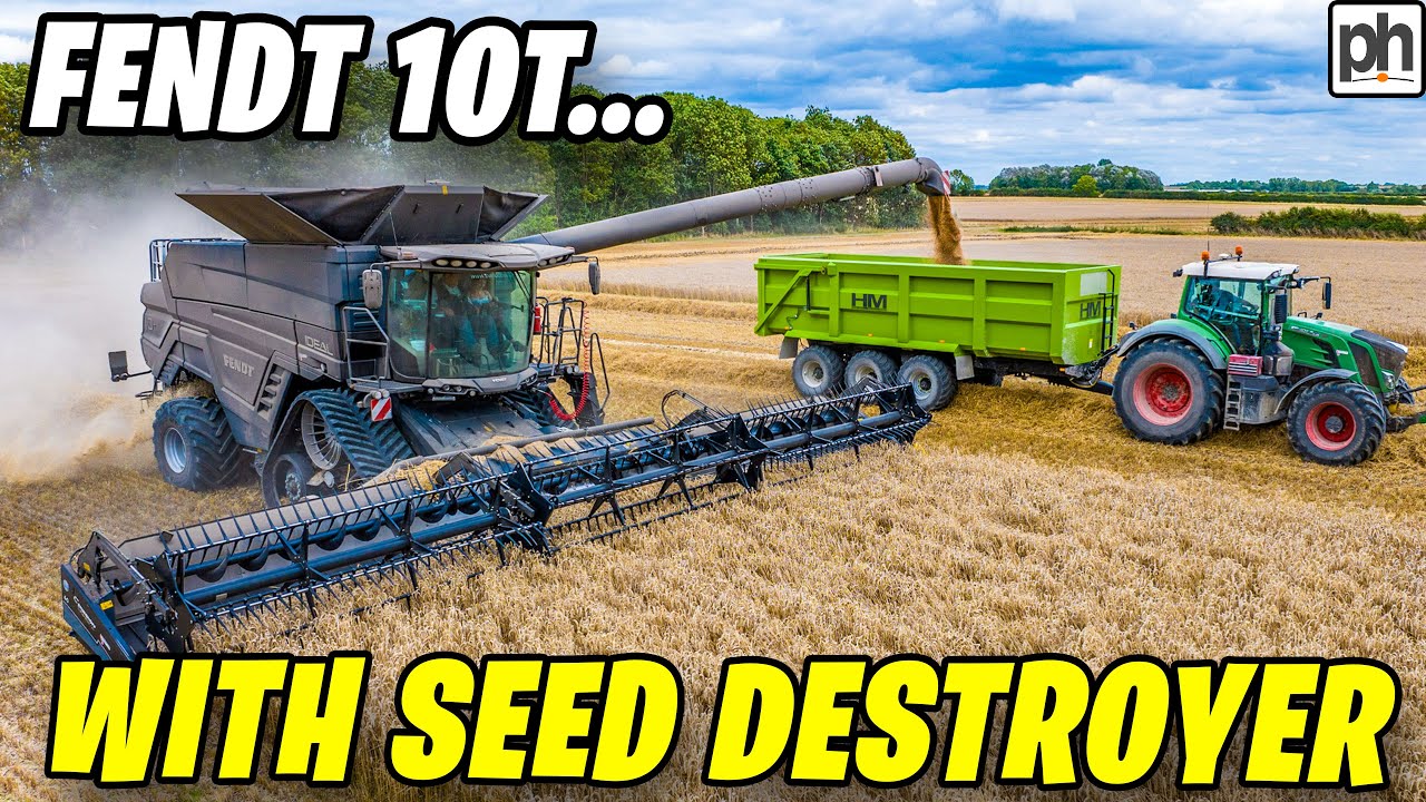 Fendt 10T IdealDrive with Seed Destroyer