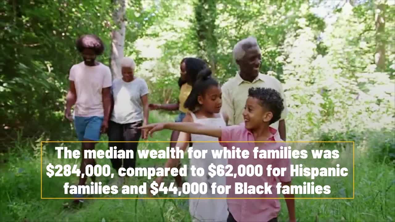 The Wealth Gap Between White, Black & Hispanic Families Is $1M