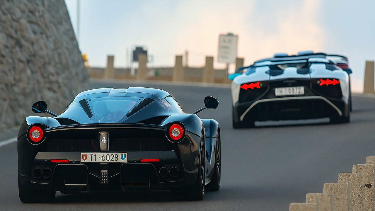 Hypercars On The Swiss Alps – Koenigsegg One:1, Zonda, Chiron Sport ...