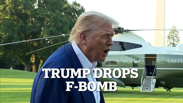 Watch Trump drop 'f-bomb' as Iran and Israel break ceasefire