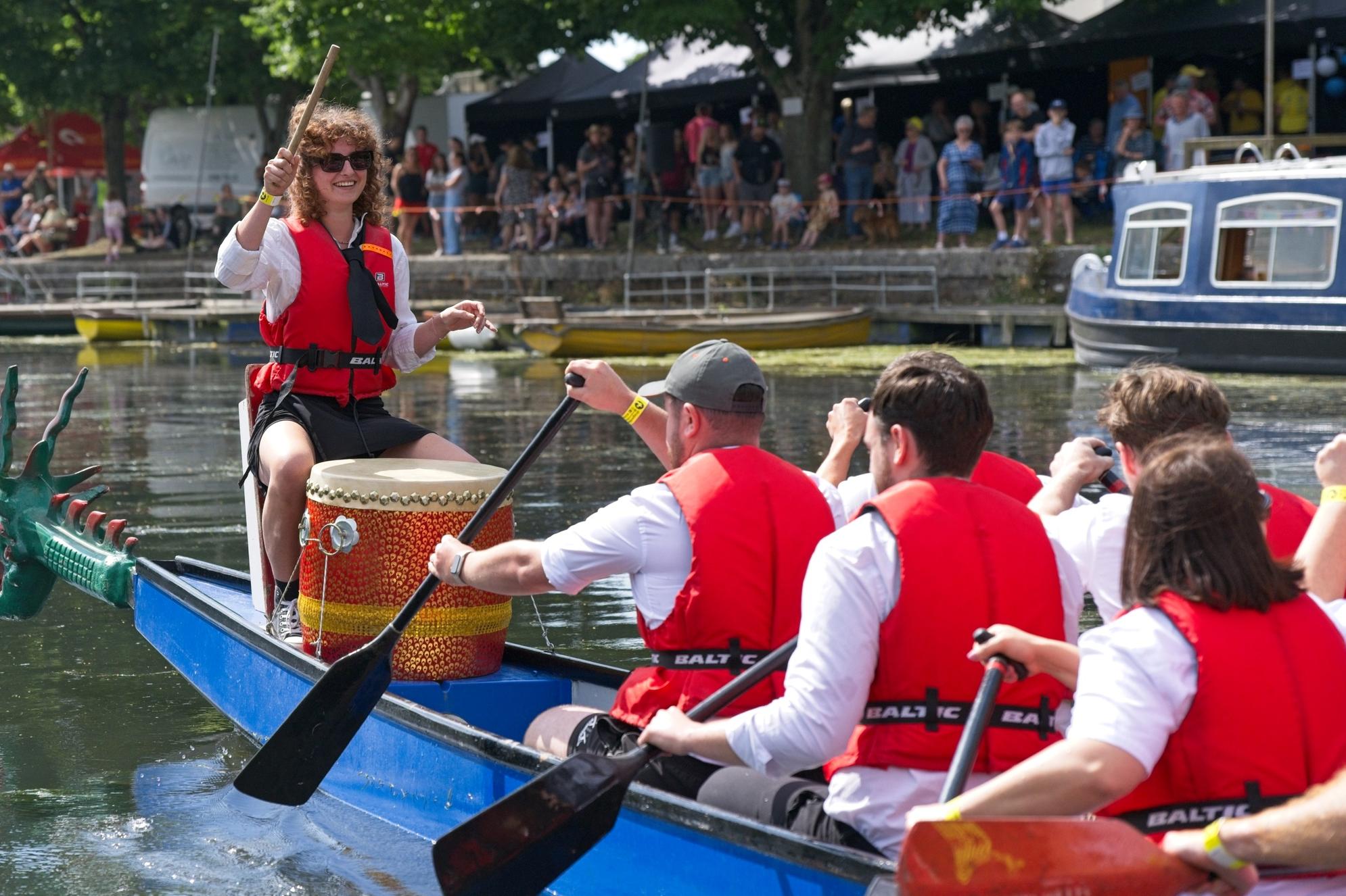 34 photos: Chichester Dragon Boat Racing at the canal hailed a success