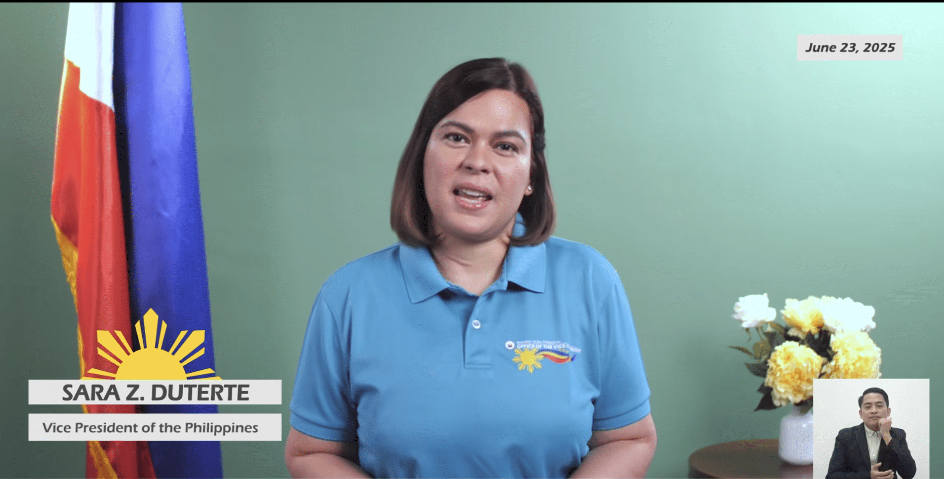 Sara Duterte: Father’s ICC arrest meant to ‘stifle dissent’ vs Marcos