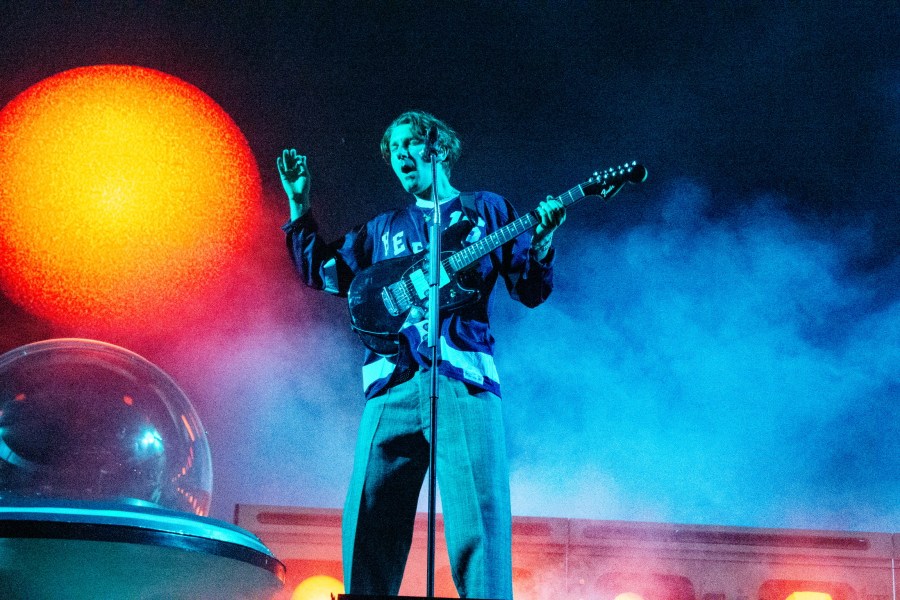 British indie rock band Glass Animals lights up the stage at Richmond’s ...